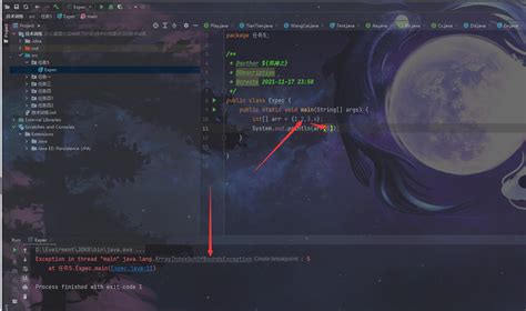 java异常的知识讲解 极客之音