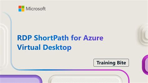 rdp shortpath for azure virtual desktop youtube