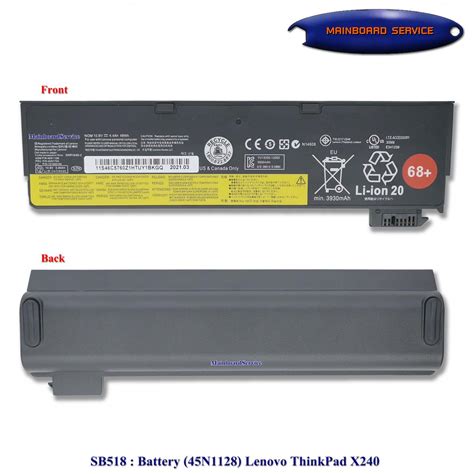 BatteryLenovo(ORG)(45N1128),45N1736,45N1130,X240,T440,T440s(68+ 0C52861 ...