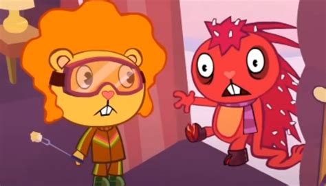 Disco Bear And Flaky Htf Happy Tree Friends Cool Cartoons Tree Town