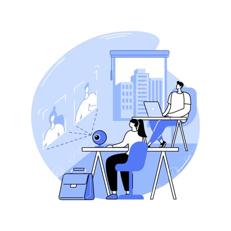 온라인 모임 격리 된 만화 일러스트 벡터 만화 일러스트 벡터 일러스트 모임 일러스트 Png 일러스트 및 벡터 에 대한 무료 다운로드 Pngtree