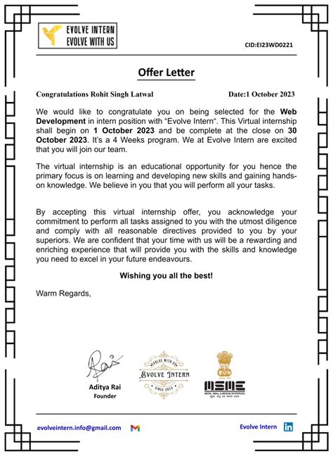 Rohit Latwal On Linkedin Webdevelopment Evolveintern Internship