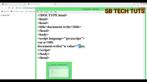 Input And Output In Javascript Prompt Boxalert Box And Confirm Box