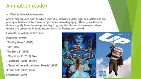 Codes And Conventions Pptx Computer Animation Computer Software