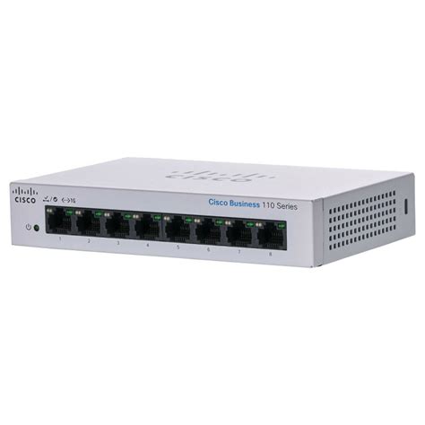 CBS110 8T D EU Cisco Unmanaged Gigabit Switch 8 Port Gigabit
