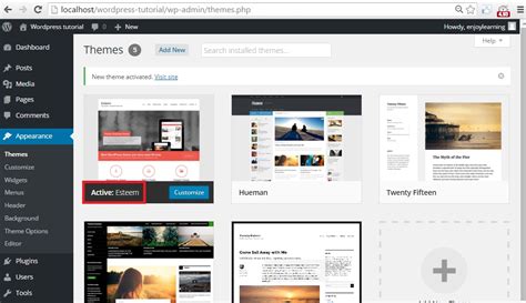 a step by step wordpress tutorial for beginners