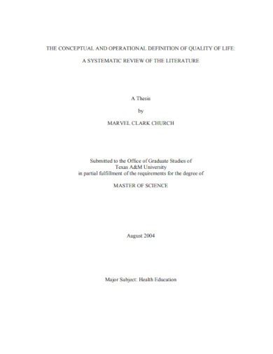 31 Operational Definition Examples To Download