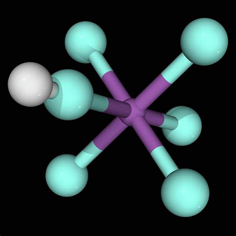 Fluoroantimonic Acid Molecule 3 Photograph By Laguna Design Science