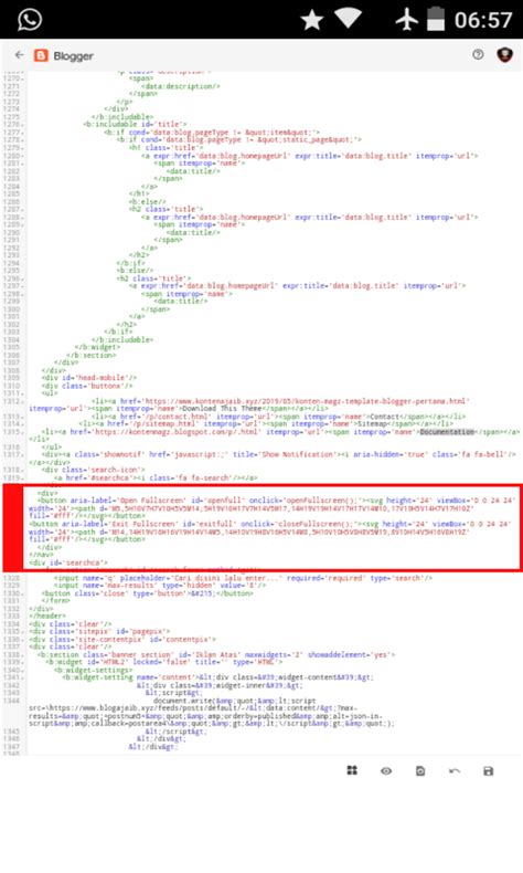 Cara Membuat Fitur Fullscreen Dengan Javascript Di Blogger Inwepo