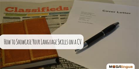 How To Showcase Your Language Skills On A Cv Correctly