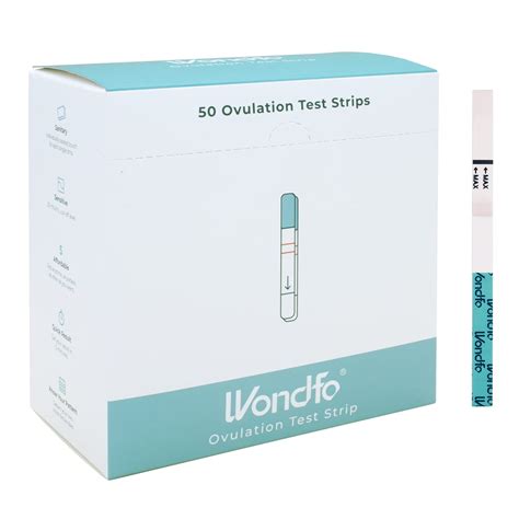 Wondfo Ovulation Test Strips Predictor Kit 50 Count Highly Sensitive