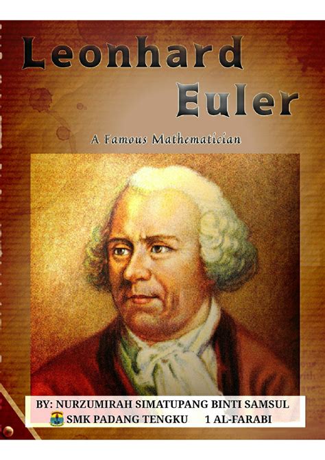 Mathematicians Euler