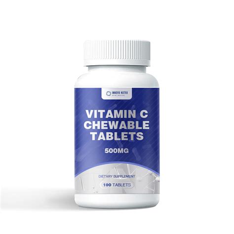 Vitamin C Chewable Tablets White Label Tablets