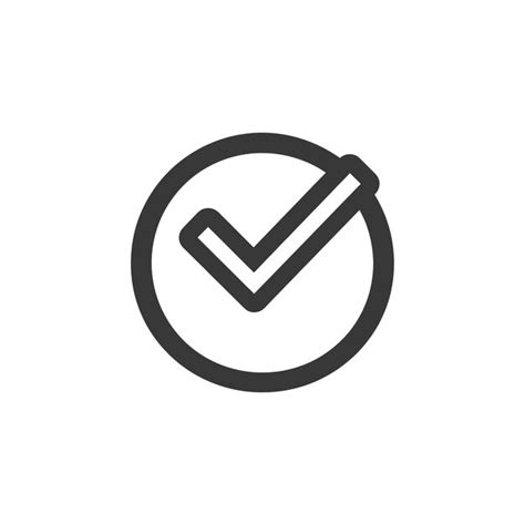 Check Mark Inside A Circle Icon Premium Ai Generated Vector