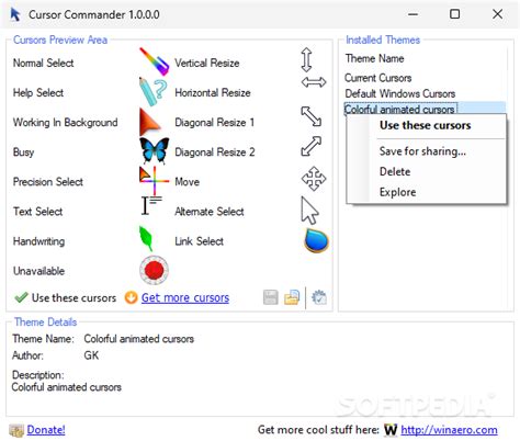 Cursor Commander Download Softpedia