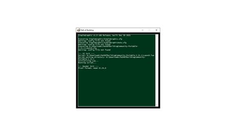 path of building crashes on startup · issue 5008