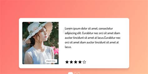 Responsive Testimonials Slider Using Htmlcss And Javascript Modern