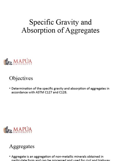 4 Specific Gravity And Absorption Of Aggregates Pdf Technology