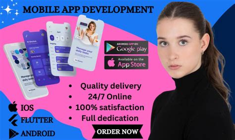 Be Your Flutter App Developer For Android And Ios By Ashleighlevine