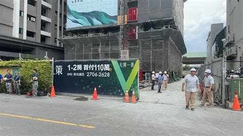 台中工安意外！工人自18樓墜落當場不治 工地勒令停工｜壹蘋新聞網