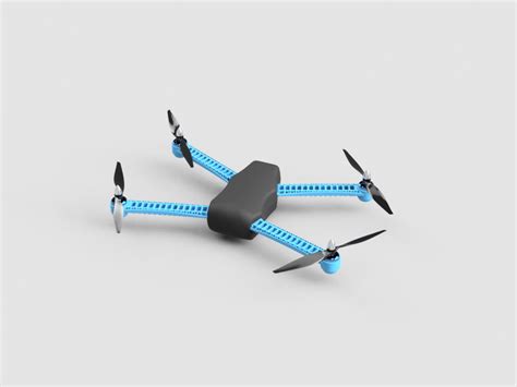 3d打印的四旋翼无人机 solidworks 2014 模型图纸下载 懒石网