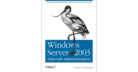 Windows Server 2003 Network Administration Book