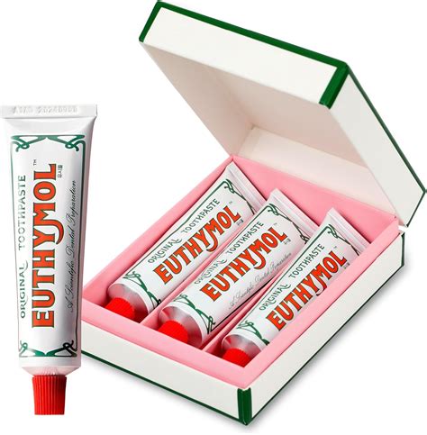 Euthymol Original Toothpaste Travel Set 1 4fl Oz 3 Pack Of 3 Stocking Stuffers
