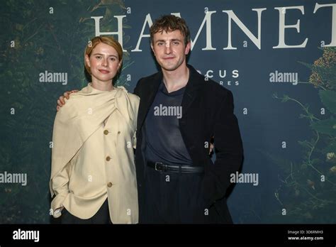 Actors Jessie Buckley Left And Paul Mescal Attend The Special