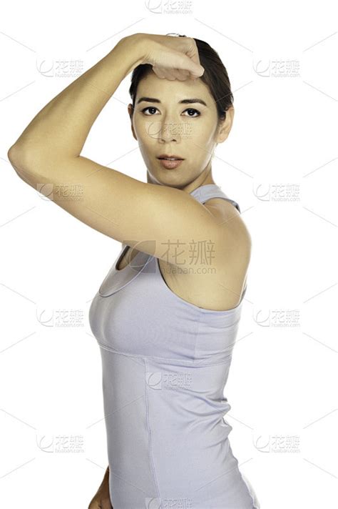 肱二头肌 女人 鼓起肌肉 垂直画幅 美 半身像 注视镜头 仅成年人 青年人
