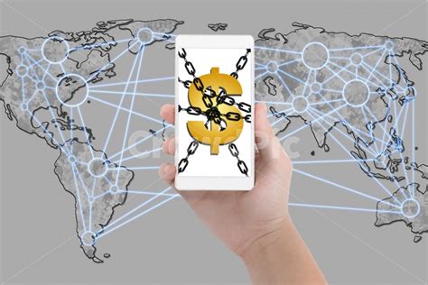 블록체인 모바일뱅킹 금융 비트코인 네트워크 사진이미지일러스트캘리그라피 감군작가