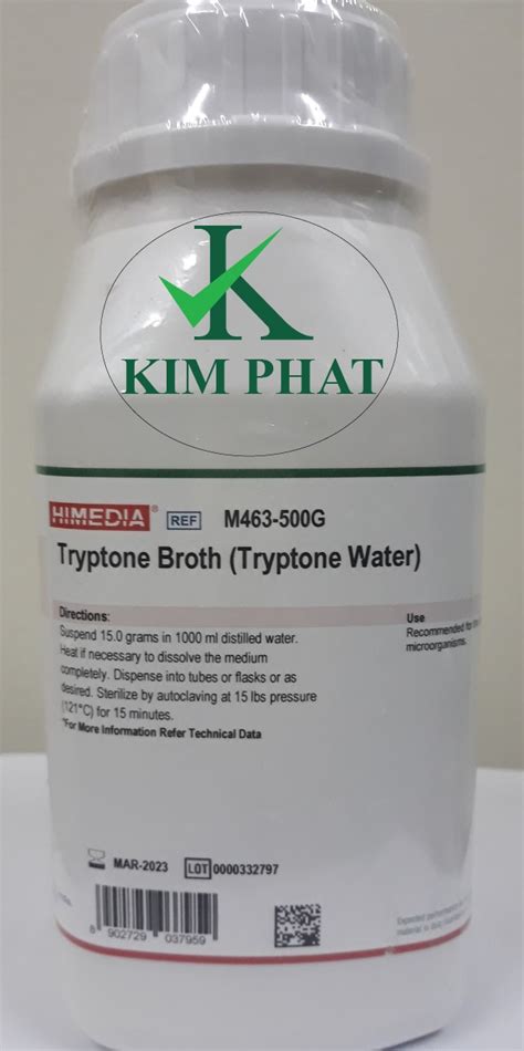 Tryptone Broth Tryptone Water Hóa Chất Himedia Hóa Chất Tryptone