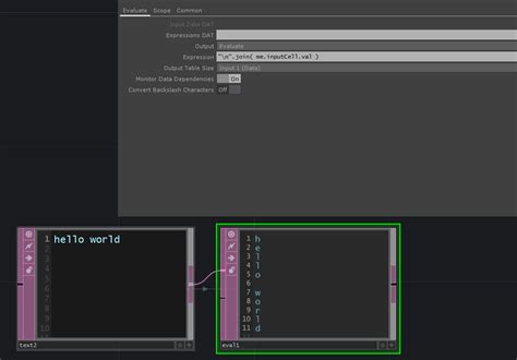 Displaying Vertical Text Beginners TouchDesigner Forum