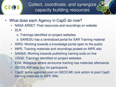 Capacity Building Needs Activities Ppt Download