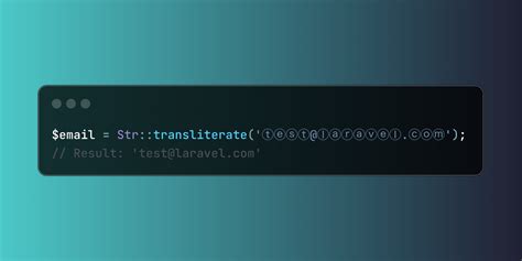 Convert Special Characters To Ascii With Laravels Strtransliterate