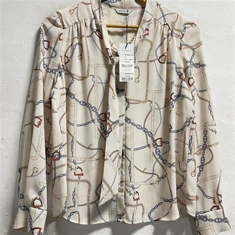 미사용55 66쉬즈미스 봄 여름 블라우스 셔츠정품 헬로마켓