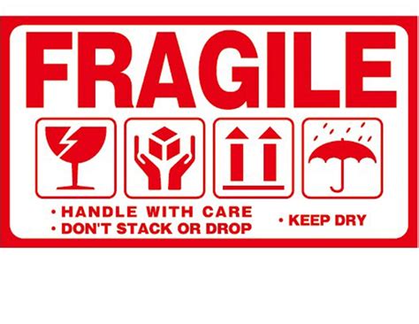 Fragile Label Aaa General Trading