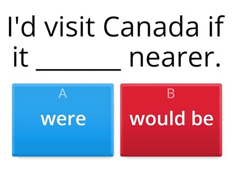 Second Conditional Quiz