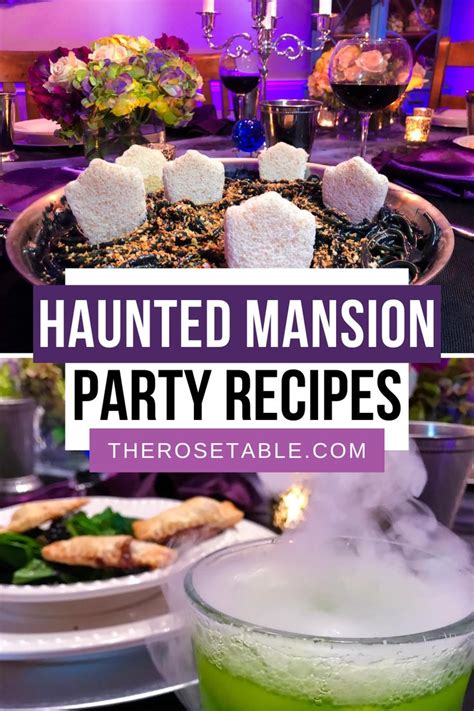 Disney Dinners Haunted Mansion Disney Dinner Haunted Mansion