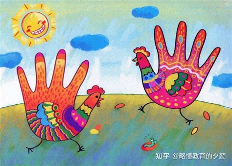 有哪些好玩又有趣的手掌手工或者绘画呢 知乎