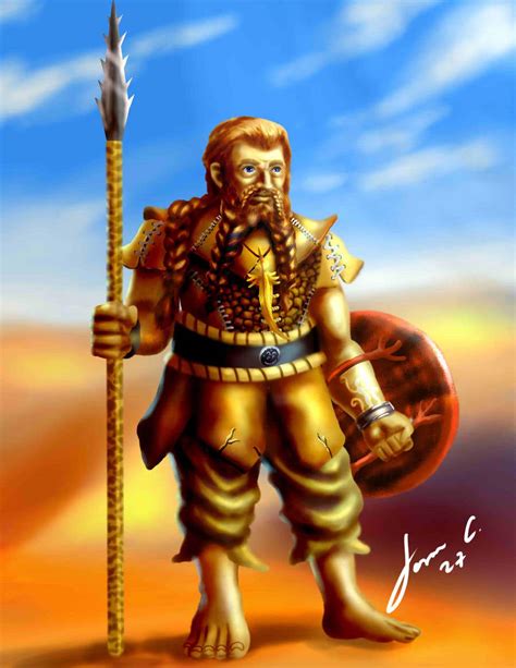 Entry 1 By Jasongcorre For Rpg Character Drawing Dwarf Druid From A