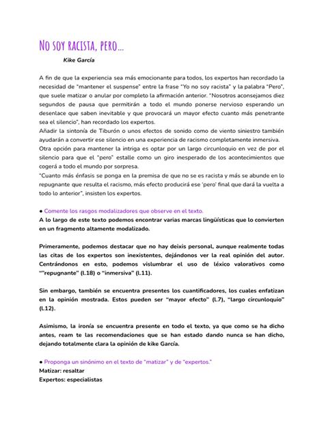 No Soy Racista Pero Pdf