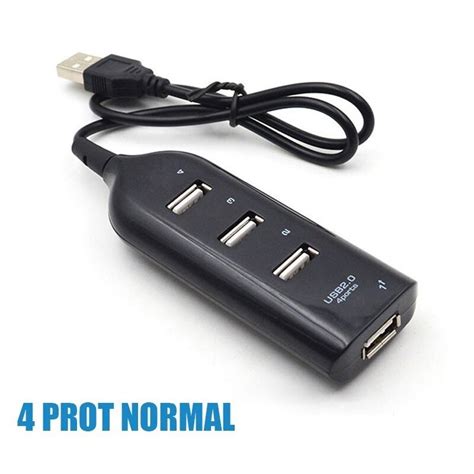 4port Led Usb 20 Adapter Hub Multiport Socket Pow Grandado