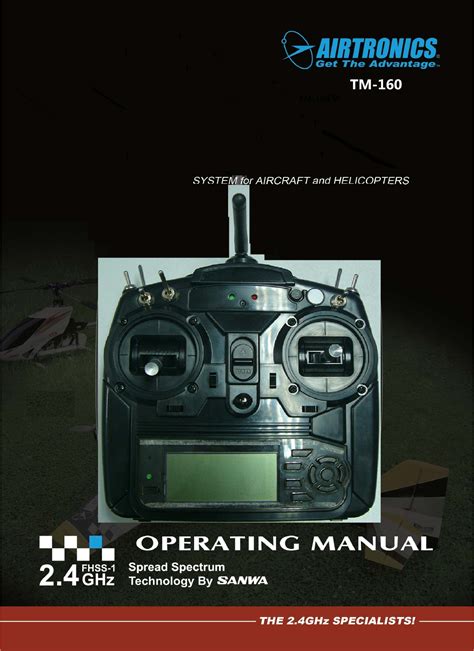 Sanwa Electronic Instrument Co CH GHz Radio Control Systems User Manual Manual Part