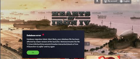 Error Message And Game Crashes After Selecting A Country To Start