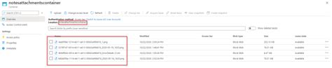 dynamics 365 attachments on azure blob storage using the attachment
