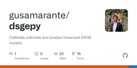 Github Gusamarantedsgepy Calibrate Estimate And Analyze Linearized Dsge Models
