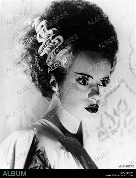 Elsa Lanchester En La Novia De Frankenstein 1935 The Bride Of