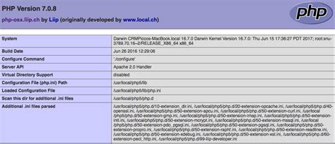 Macos Wordpress Using A Different Php Ini To What Php Ini Reports