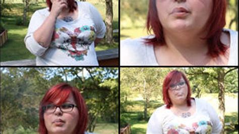Rogue Smoking In Heart Print Shirt Fanta Productions Clips4sale