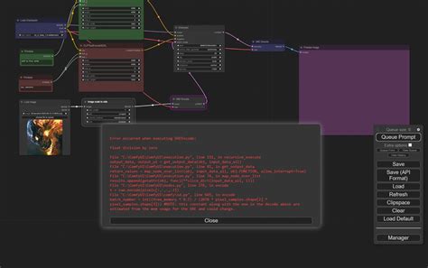 Float Division By Zero When Executing Vae Encoder Anyone Have A Clue R Comfyui